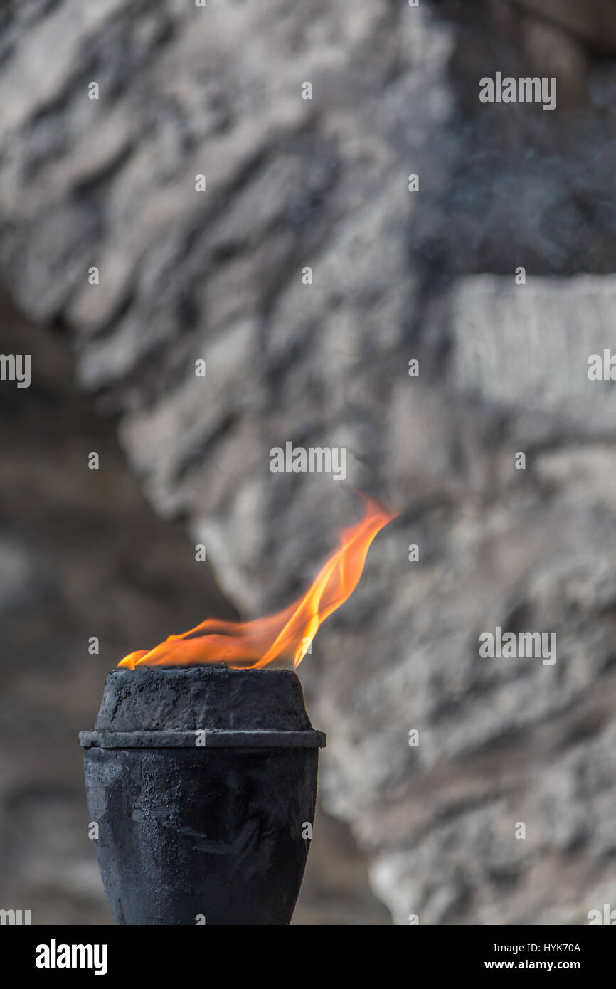 Old iron torch hi-res stock photography and images - Alamy