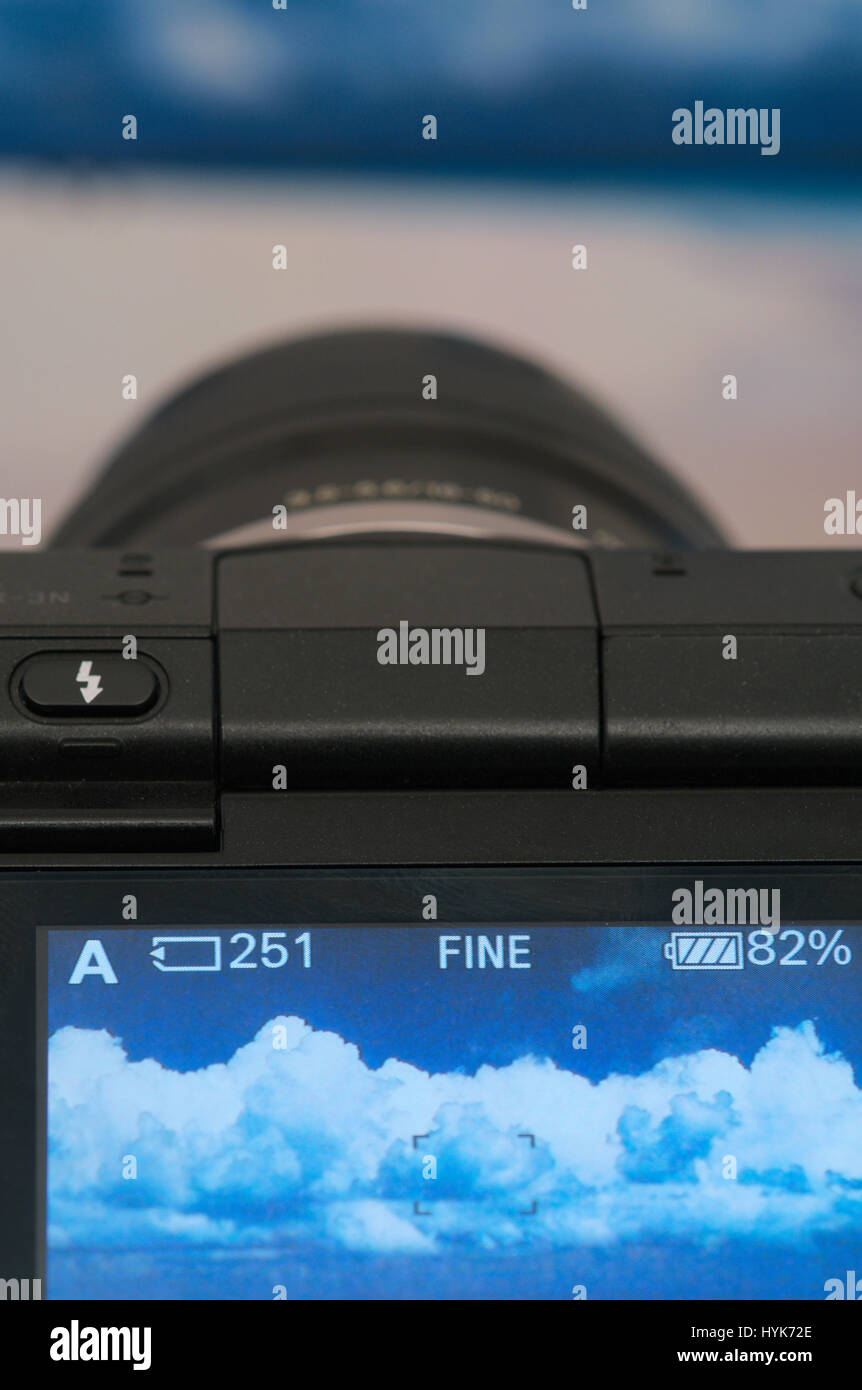 image on camera screen Stock Photo - Alamy