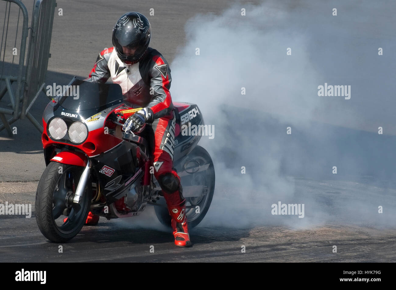Santa Pod, UK - April 23, 2010: Big Bang Camper and Bus Festival ...