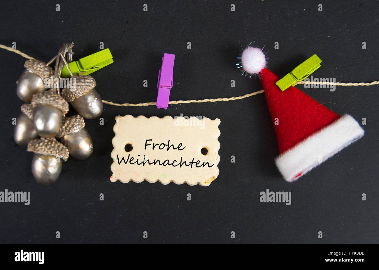 German merry christmas card hi-res stock photography and images - Alamy