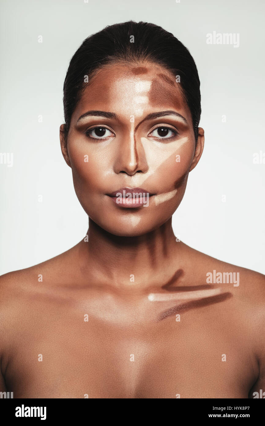 Shading And Highlighting Makeup