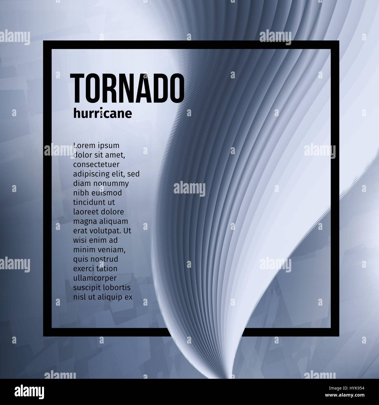 Isolated abstract tornado hurricane,natural disaster vector illustration Stock Vector Image ...