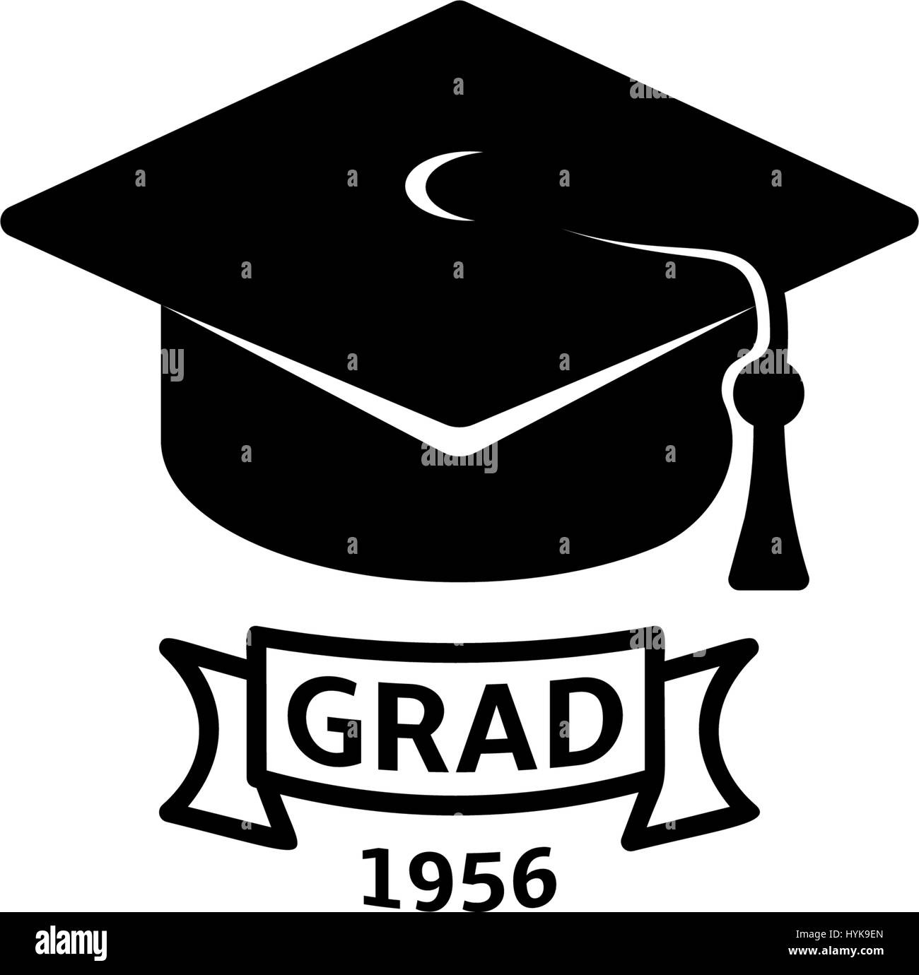 Graduation hat symbol hi-res stock photography and images - Alamy