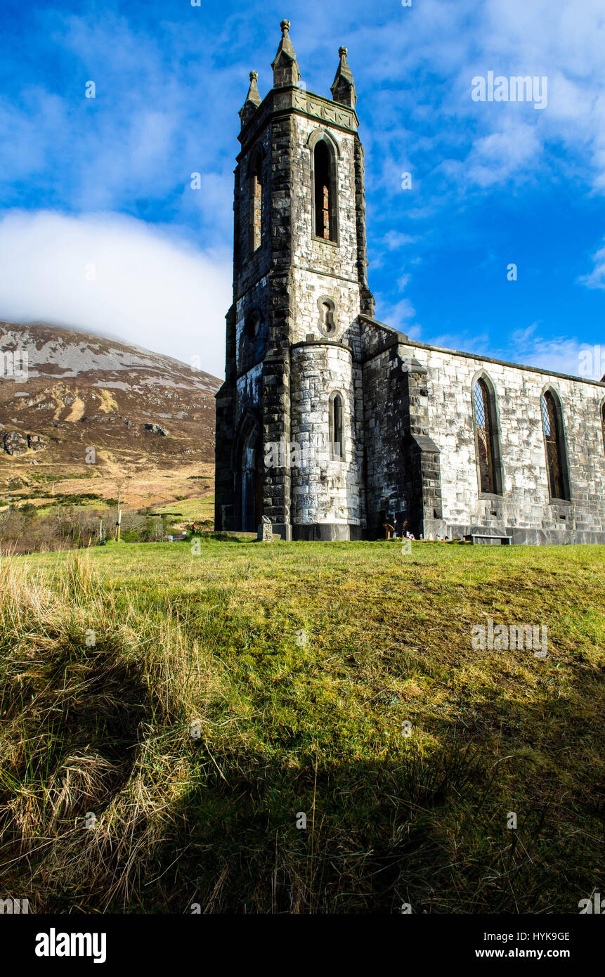 Dunlewey church ireland mount errigal hi-res stock photography and ...