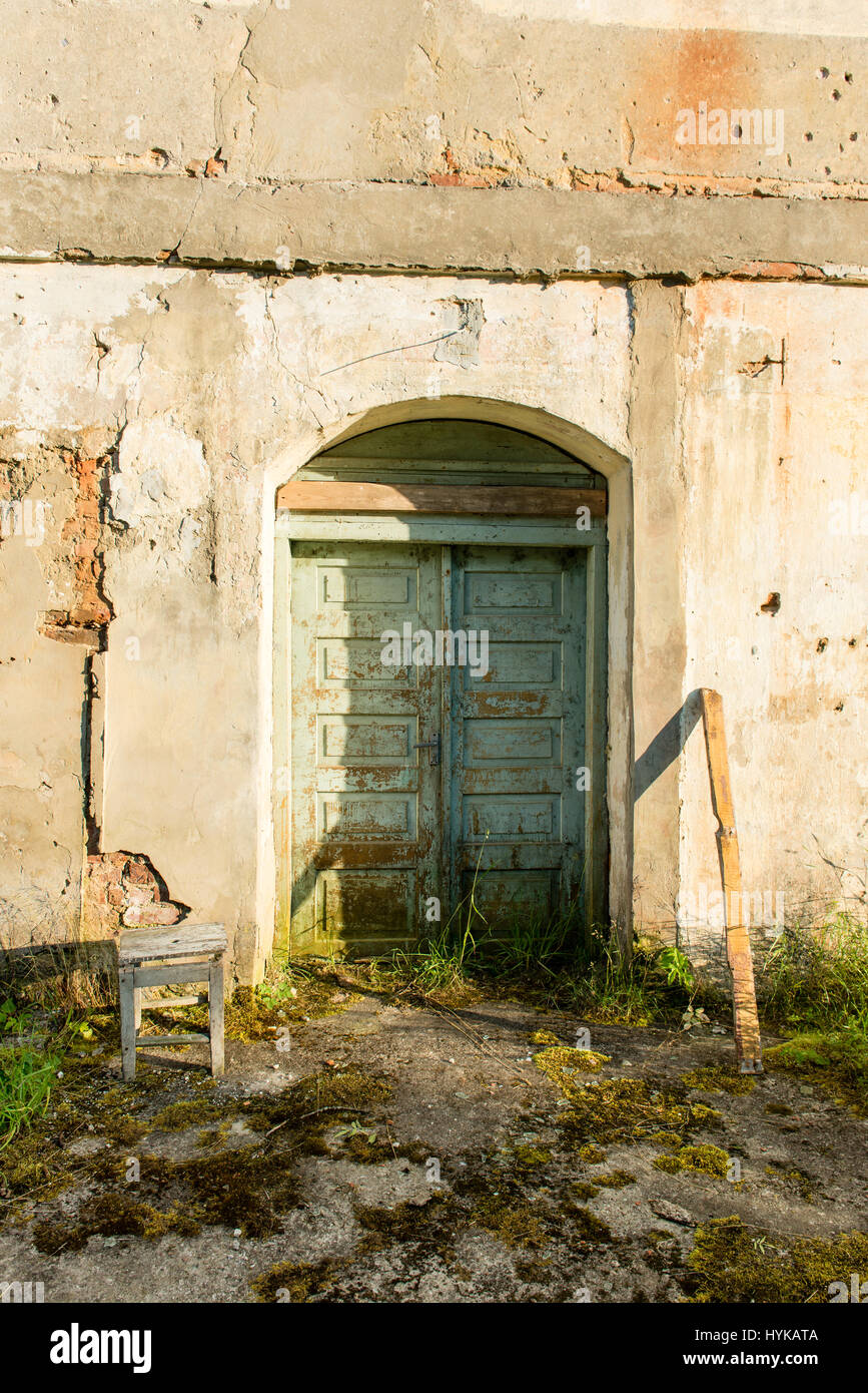 countryside buildings in summer in small village Stock Photo - Alamy