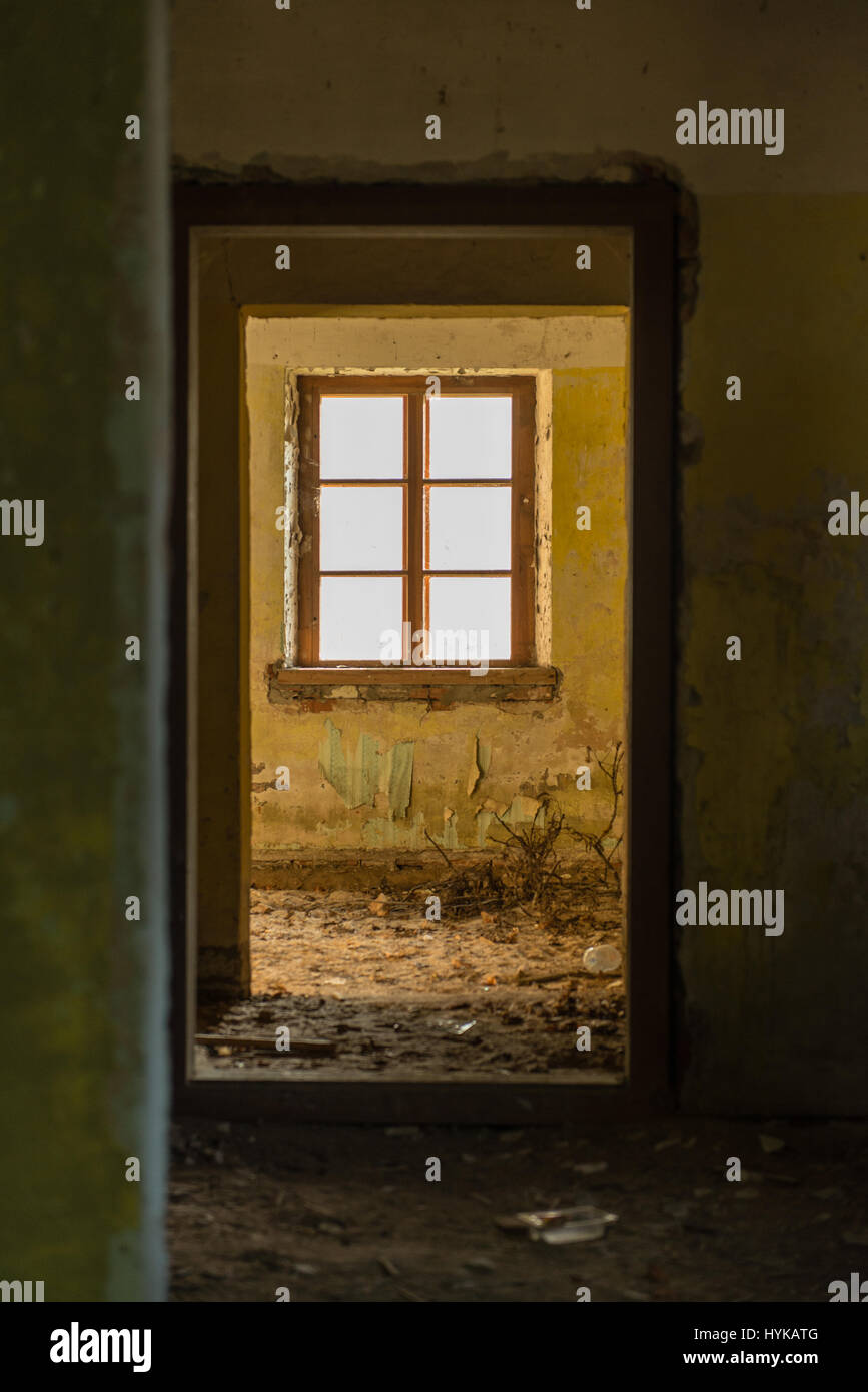 countryside buildings in summer in small village Stock Photo - Alamy