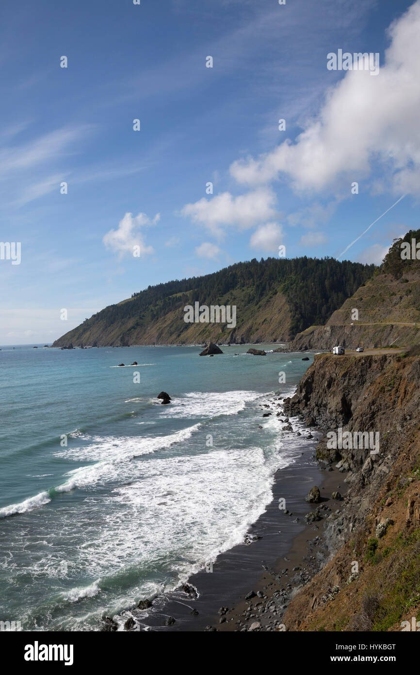 Northern california ocean waves hi-res stock photography and images - Alamy