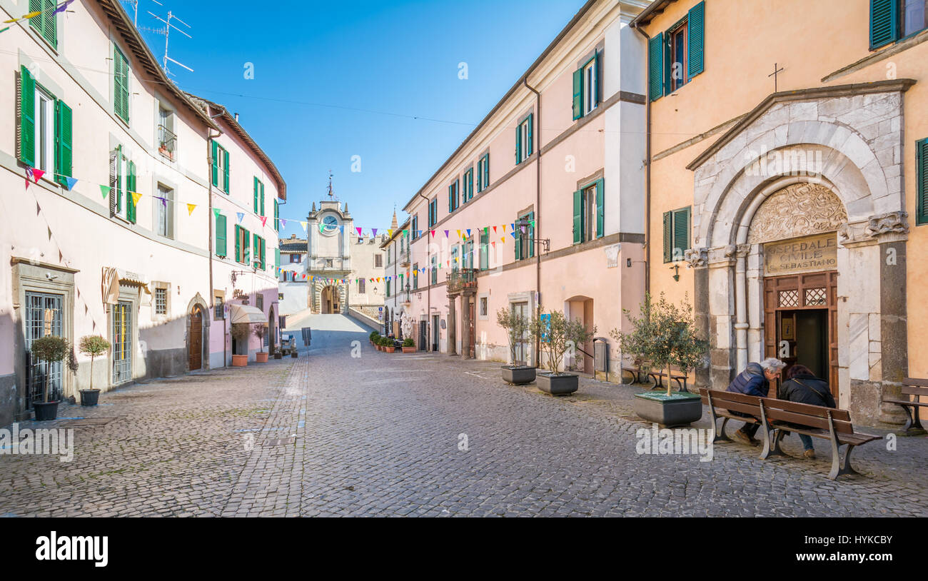 Capranica village hi-res stock photography and images - Alamy