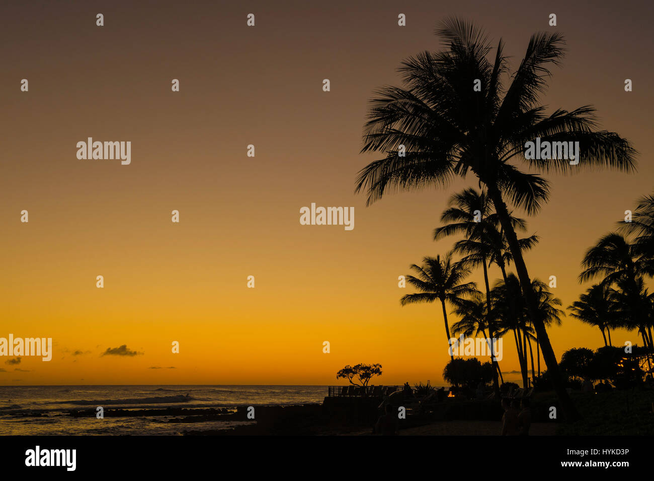 Poipu Beach Sunset High Resolution Stock Photography and Images - Alamy