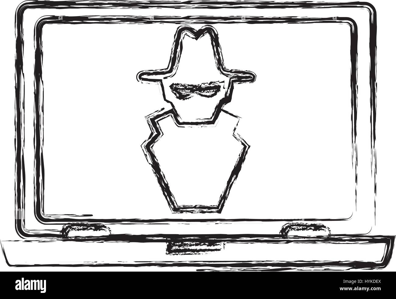 Computer crimes Stock Vector Images - Alamy