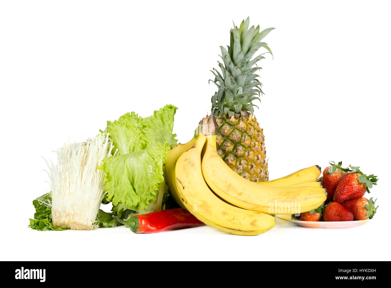 Fruit and vegetables , healthy food Stock Photo - Alamy
