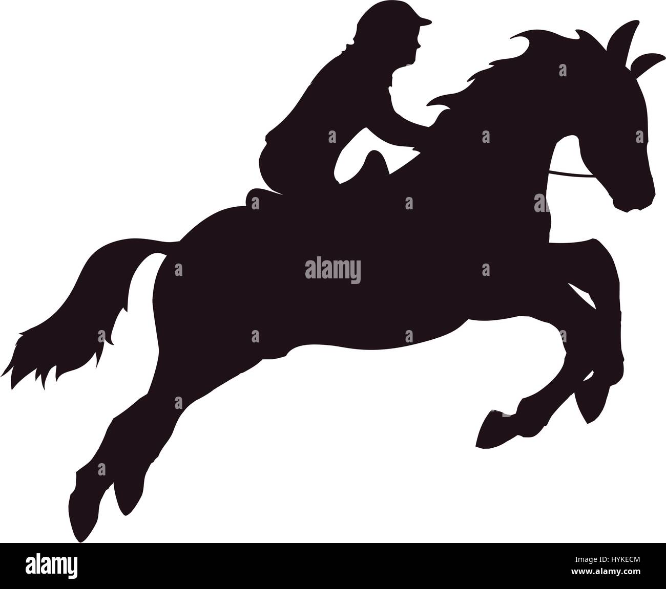 Horse riding equestrian sport icon vector illustration graphic design ...