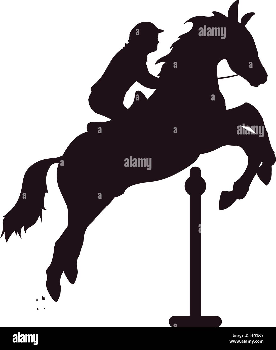 Horse riding equestrian sport icon vector illustration graphic design ...