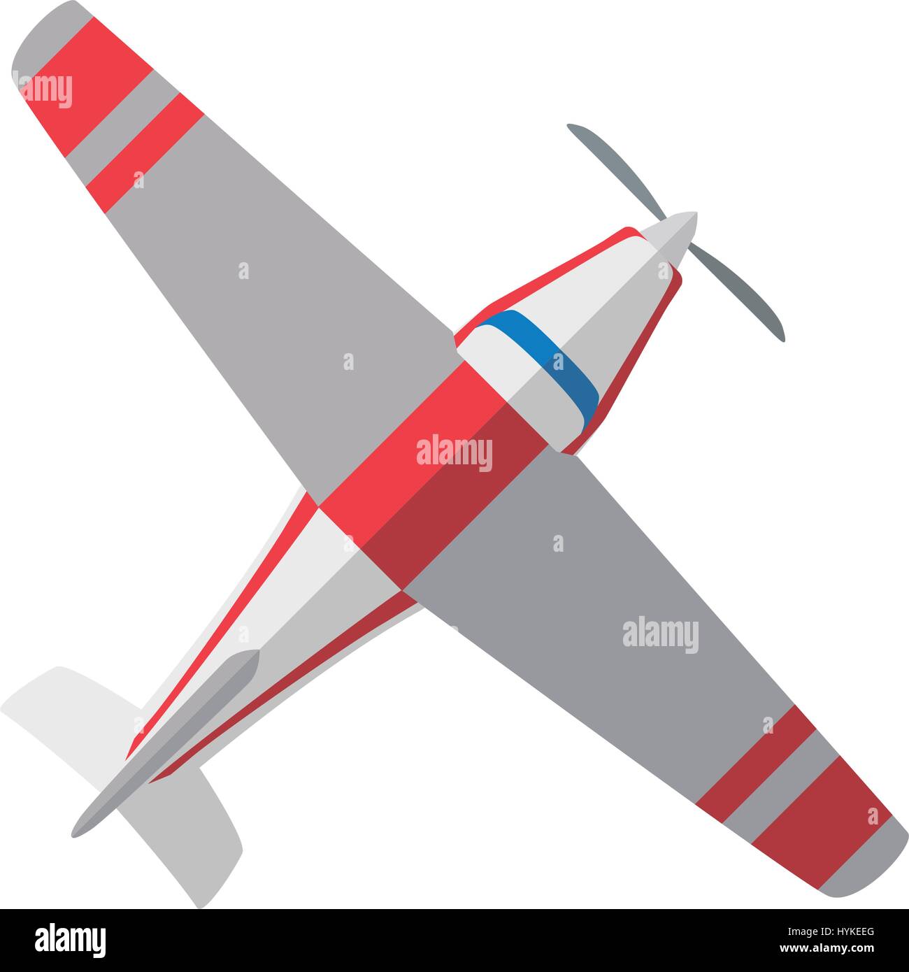 Aircraft overhead propeller Stock Vector Images - Alamy