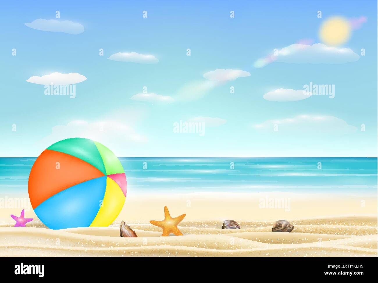 Starfish play Stock Vector Images - Alamy