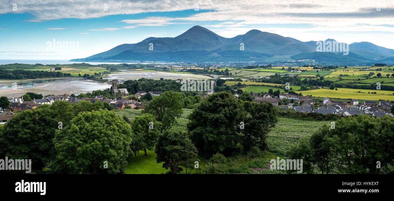 Dundrum Castle County Down Northern Stock Photos & Dundrum Castle ...