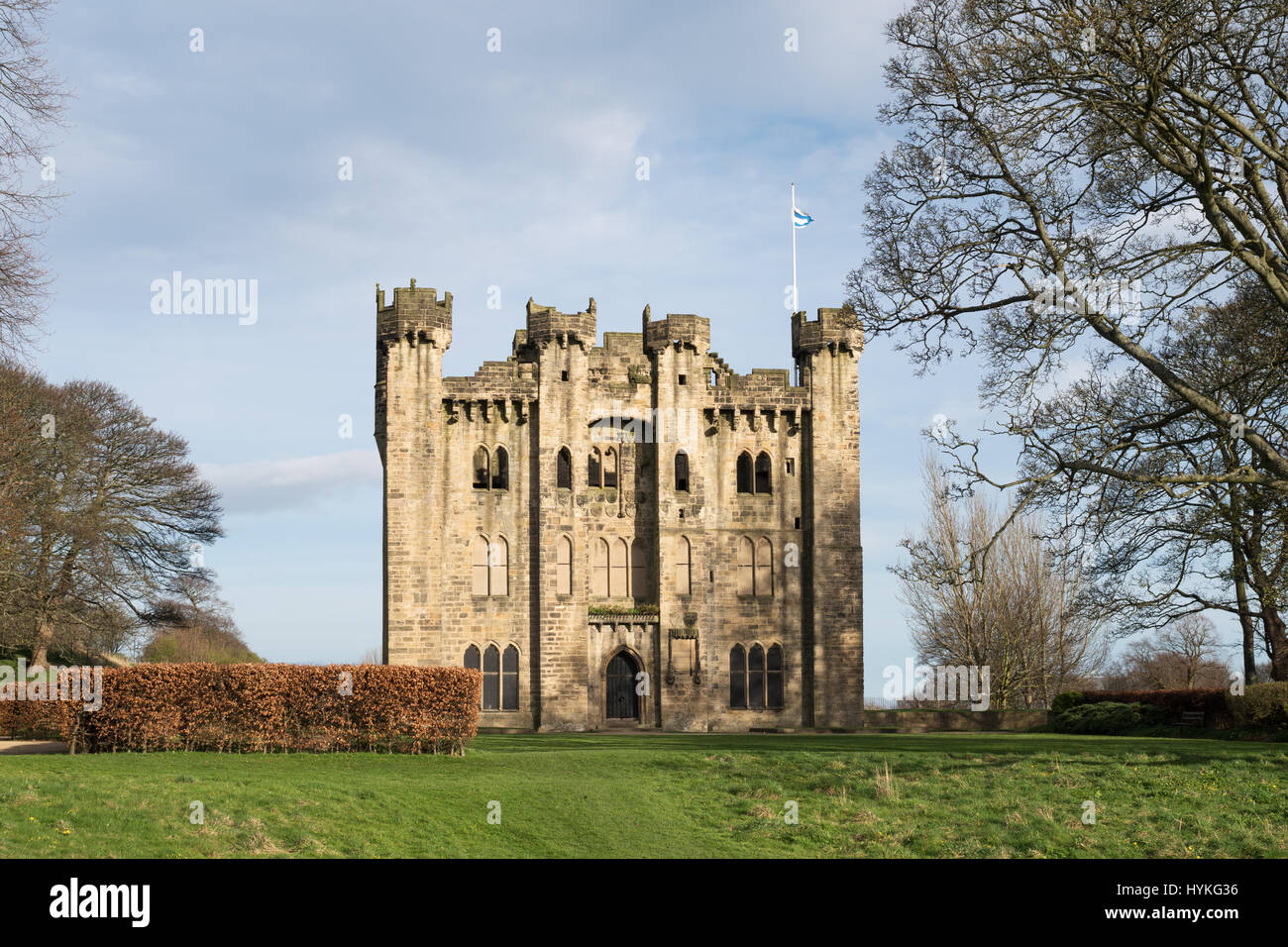 Hylton Castle or Gatehouse, Sunderland, England, UK Stock Photo - Alamy