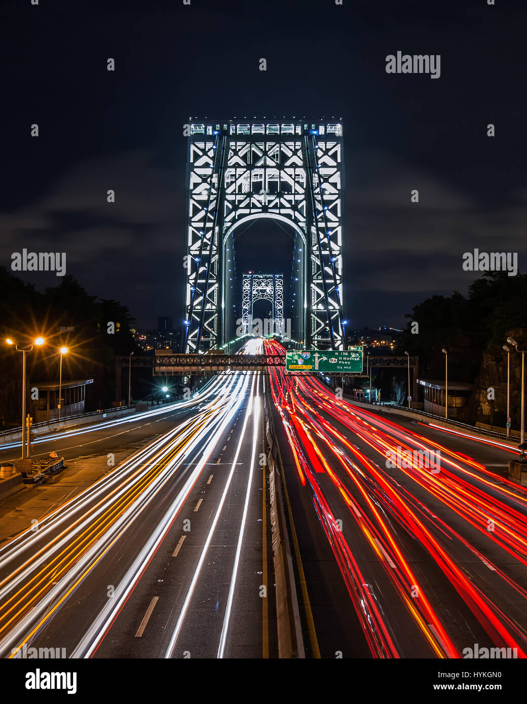Busiest motor vehicle bridge hi-res stock photography and images - Alamy