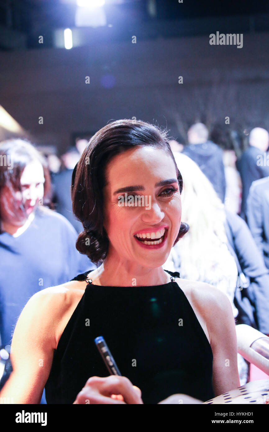 Berlin, Germany, March 13th, 2014: Emma Watson and Jennifer Connelly ...