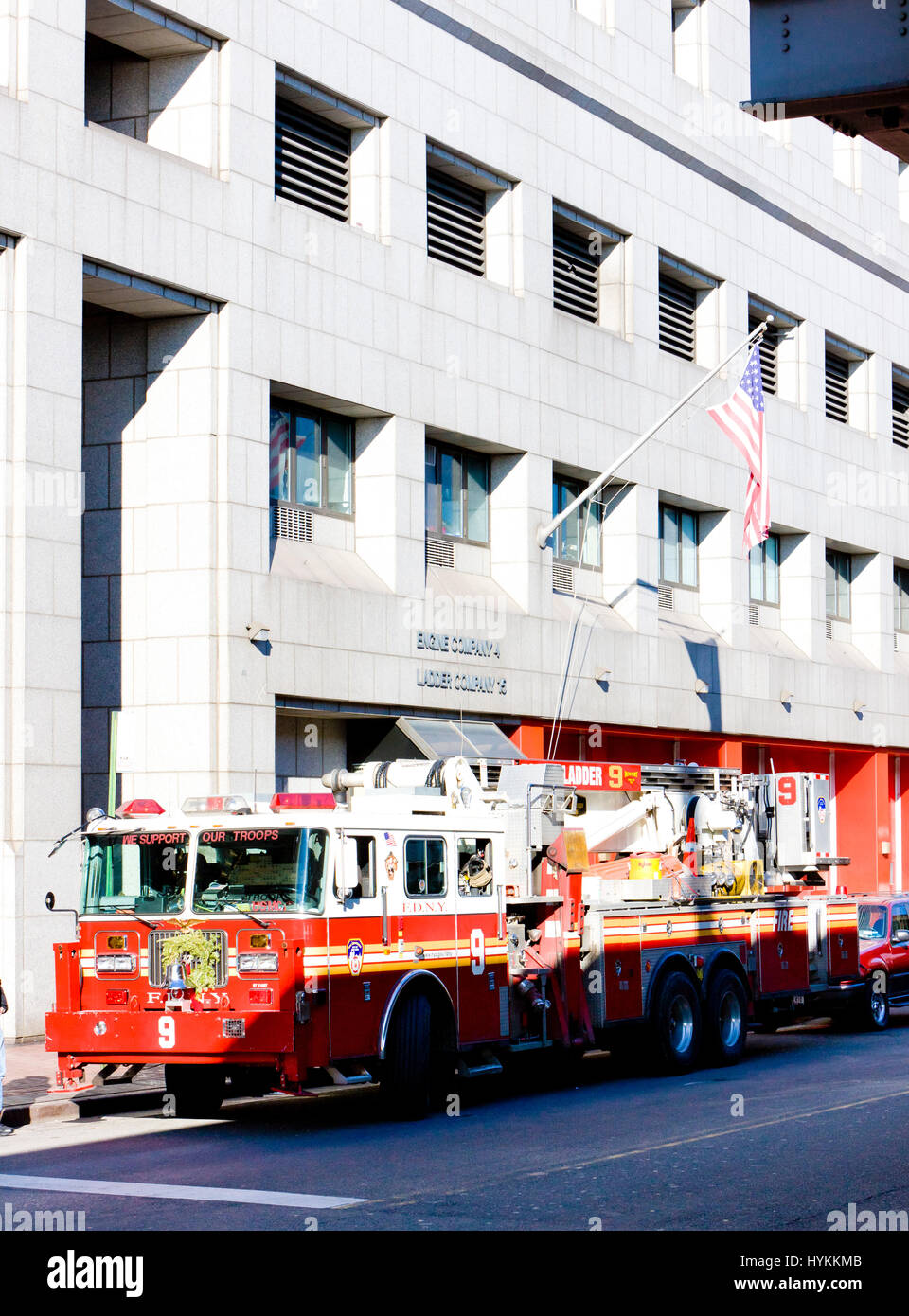fire engine, Manhattan, New York City, USA Stock Photo - Alamy