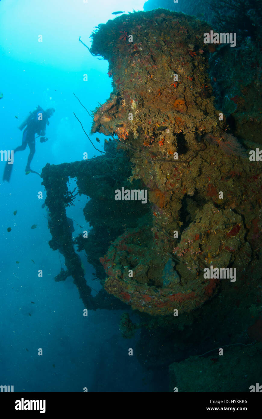 Ss president coolidge diving hi-res stock photography and images - Alamy