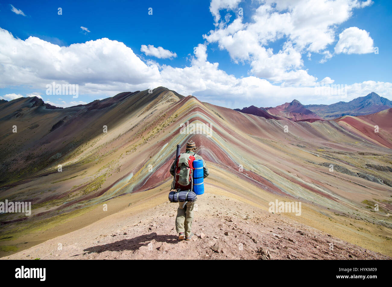 VINICUNCA MOUNTAIN, PERU: STUNNING pictures have revealed one of the ...