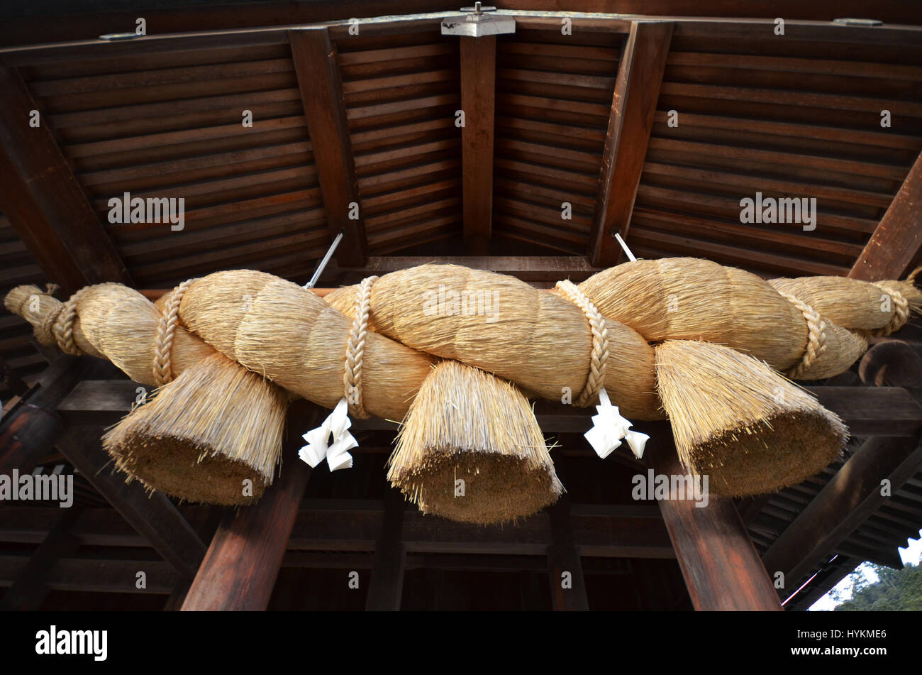 Japanese rice straw rope High Resolution Stock Photography and Images ...