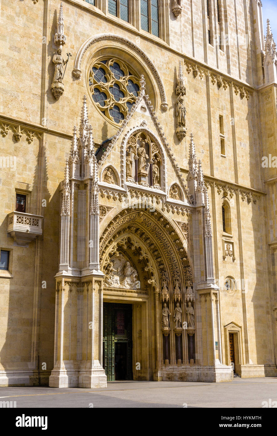 Zagreb cathedral clock tower hi-res stock photography and images - Alamy