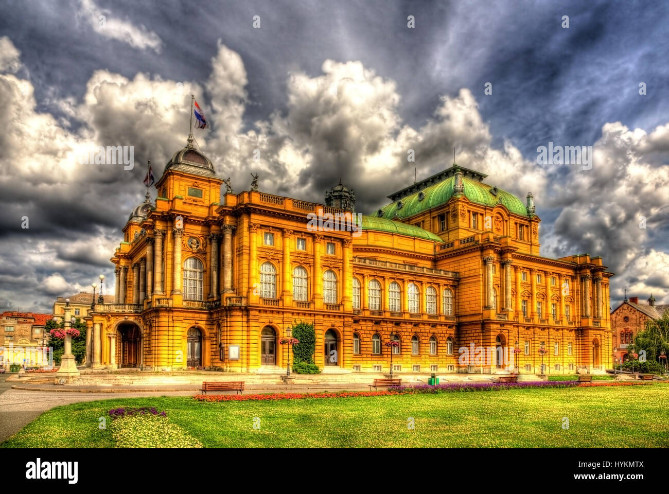 Opera house zagreb hi-res stock photography and images - Alamy