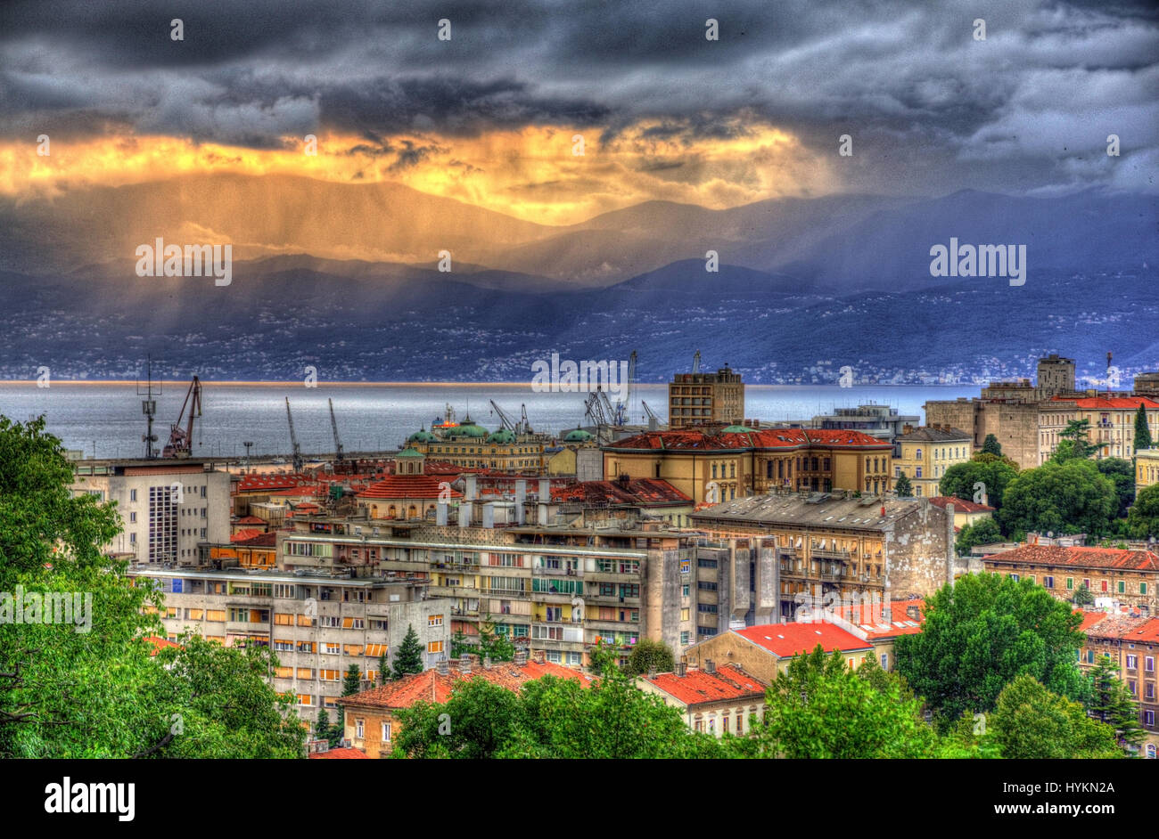 Rijeka city hi-res stock photography and images - Alamy