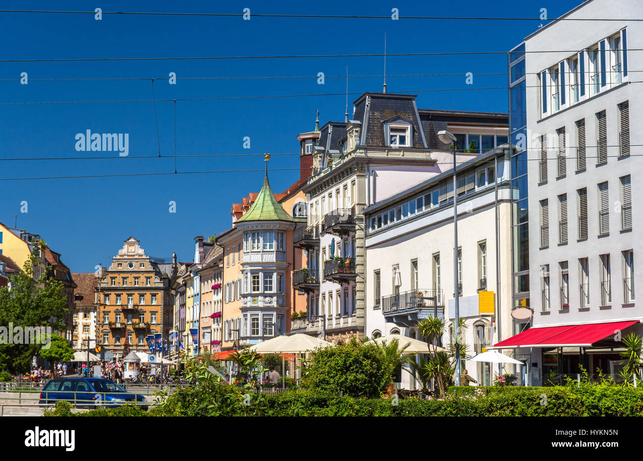 View of Konstanz city center - Germany Stock Photo - Alamy