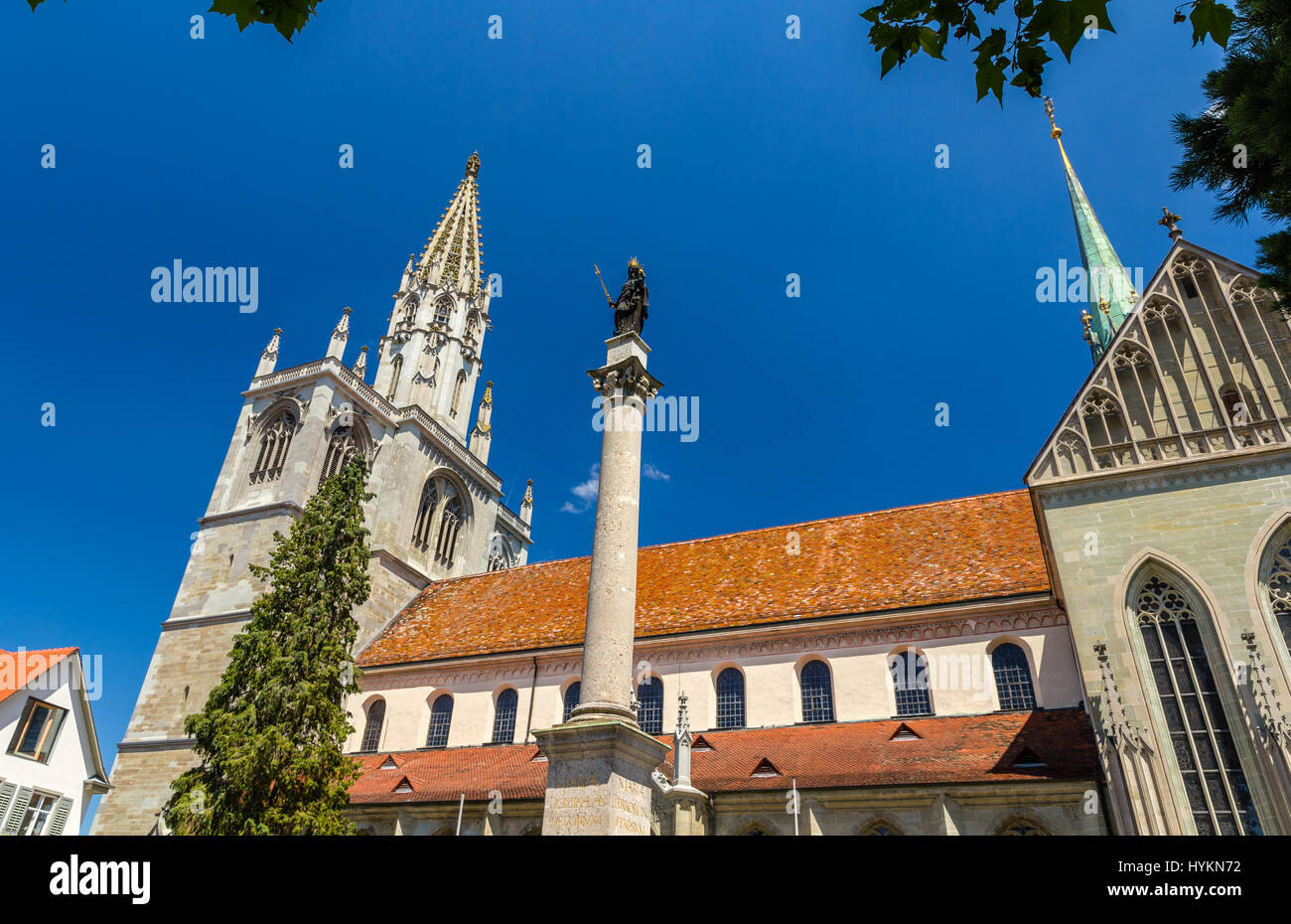 Konstanz Minster (Cathedral) - Germany, Baden-Wurttemberg Stock Photo ...