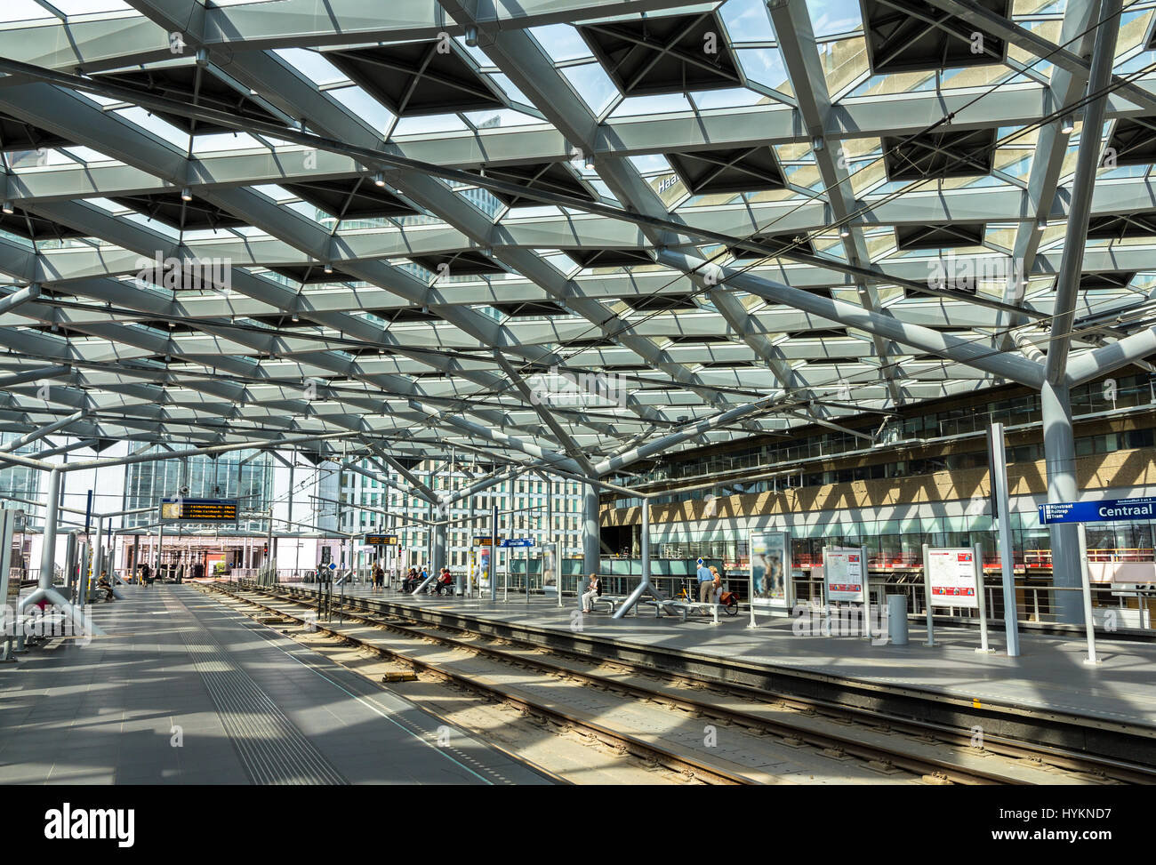 Interior of The Hague central station, Netherlands Stock Photo - Alamy