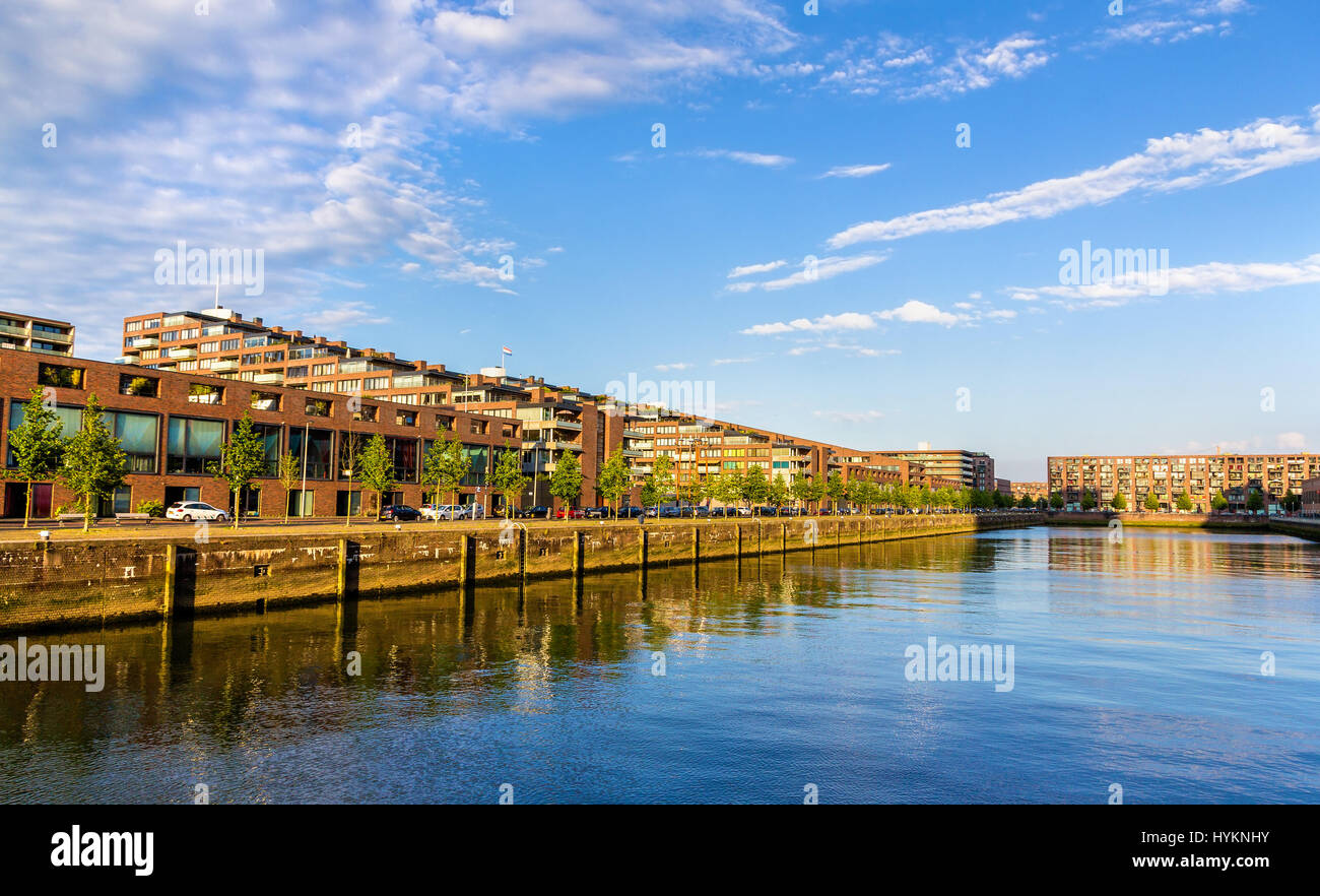 Residential district in Rotterdam - Netherlands Stock Photo - Alamy
