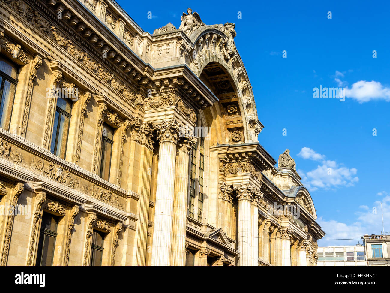 Details of Brussels Stock Exchange - Belgium Stock Photo - Alamy