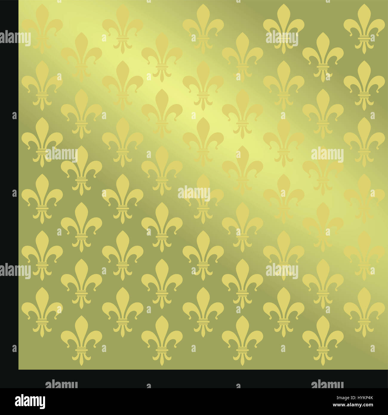 Pattern with royal lily, geometric texture Stock Photo - Alamy