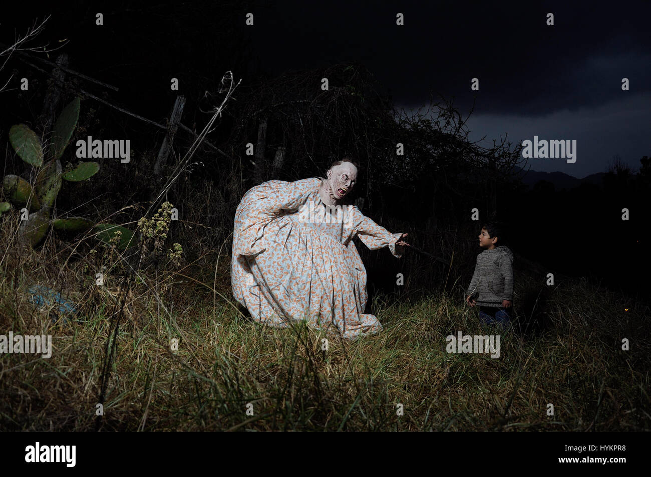 EYE-OPENING images recreate the monsters that haunt Mexicans who follow ...