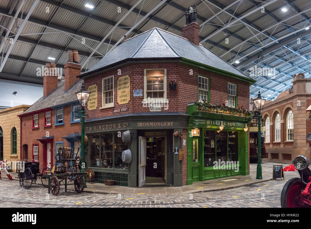 Victorian Streetscene, Milestones Museum, Basingstoke, Hampshire, UK ...