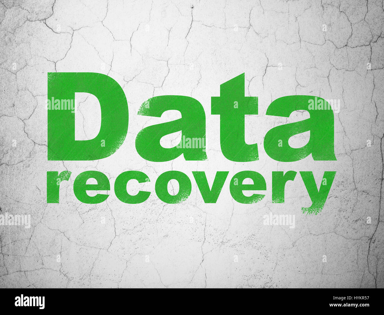 Information concept: Data Recovery on wall background Stock Photo - Alamy