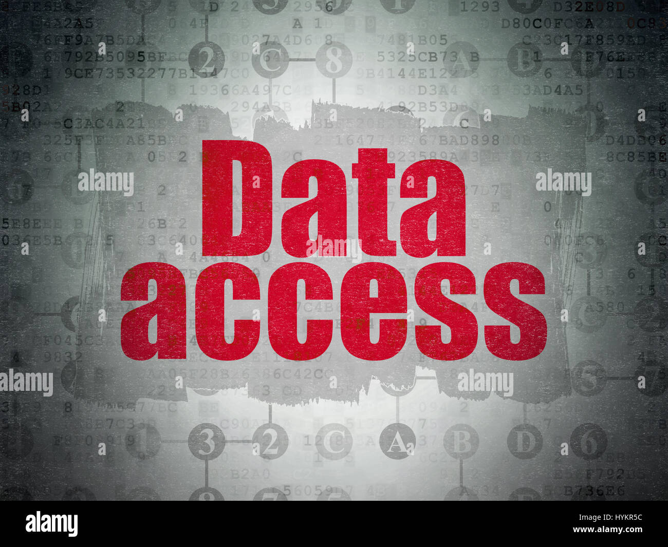 Data concept: Data Access on Digital Data Paper background Stock Photo ...