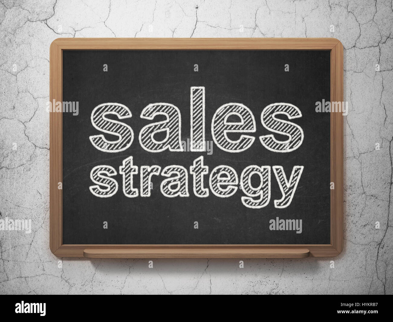 Marketing concept: Sales Strategy on chalkboard background Stock Photo ...