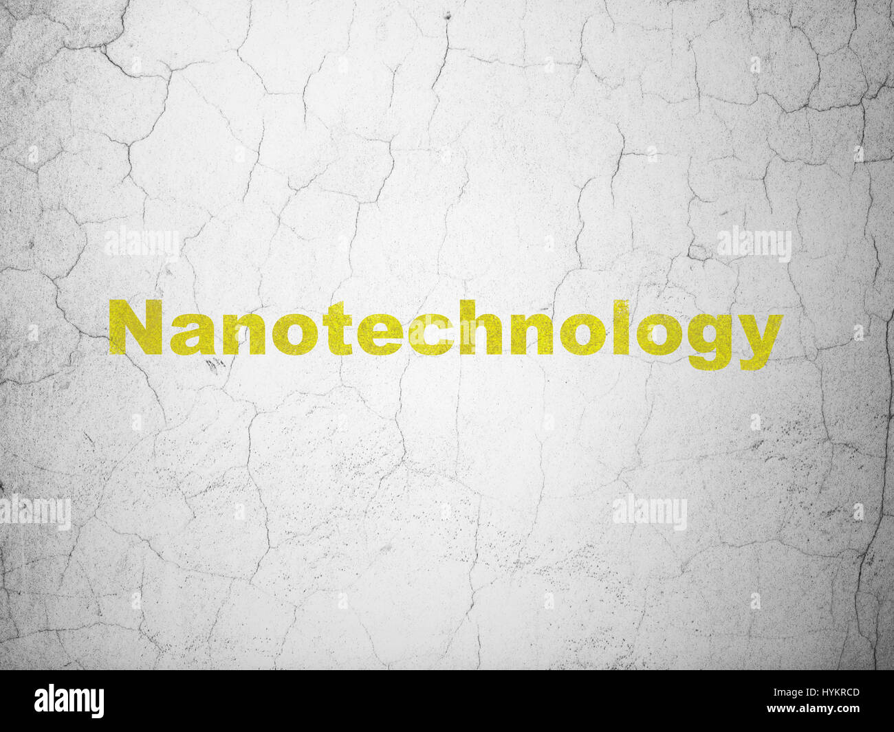 Science concept: Nanotechnology on wall background Stock Photo - Alamy