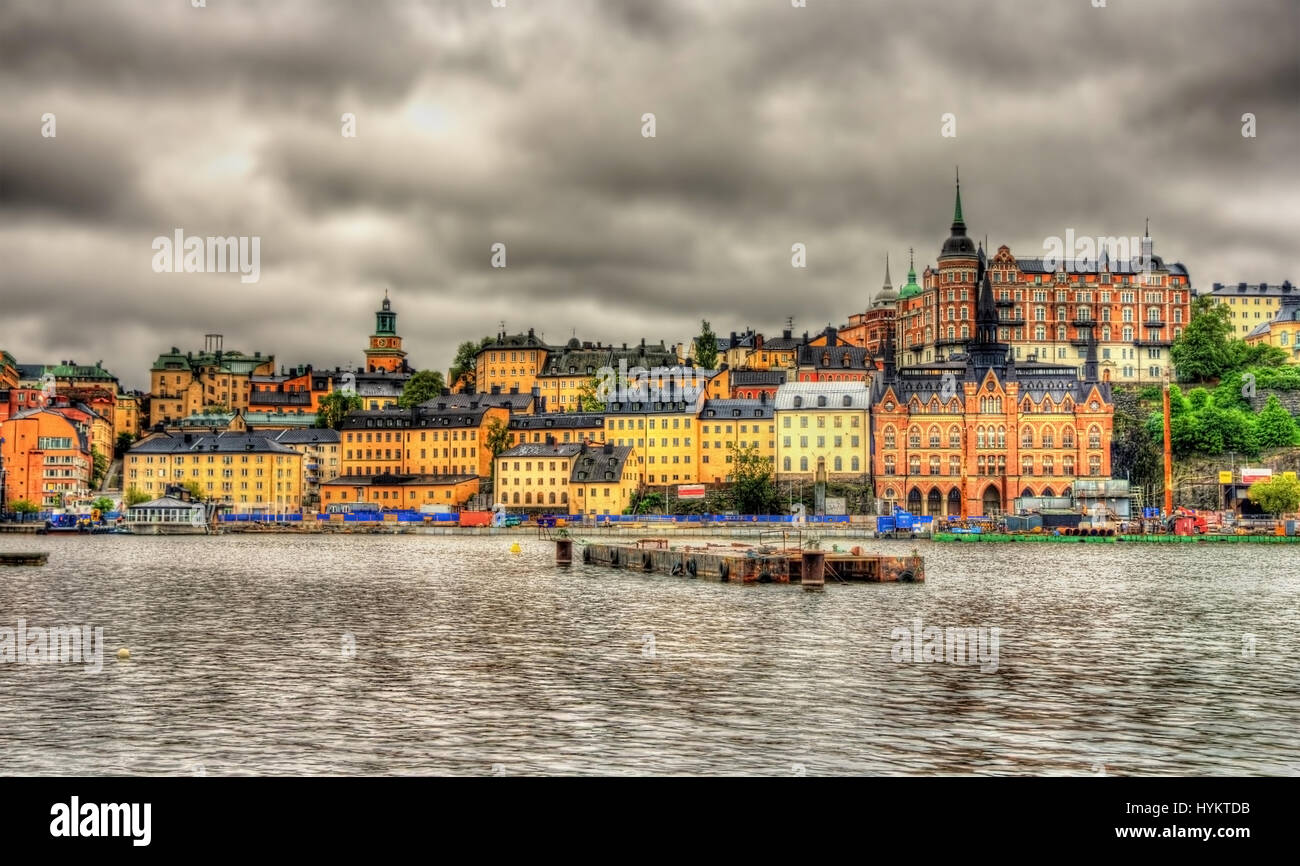 View of Stockholm city center - Sweden Stock Photo - Alamy
