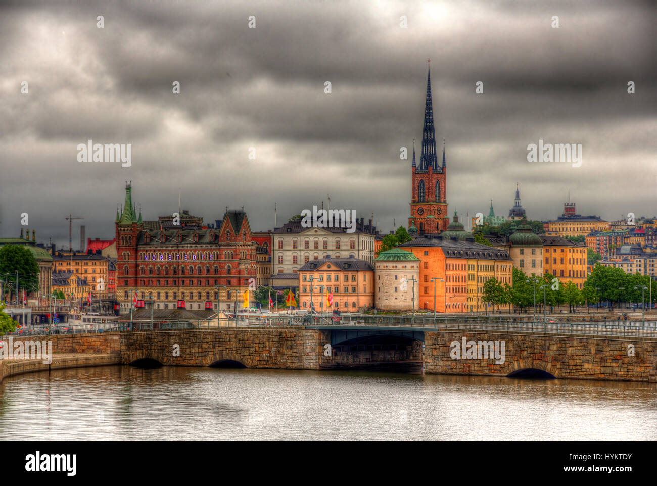 View of Stockholm sity center, Sweden Stock Photo - Alamy