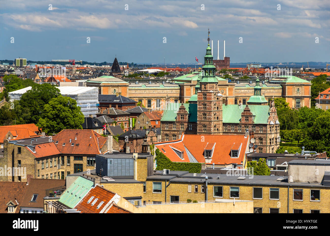 Copenhagen castle aerial hi-res stock photography and images - Alamy