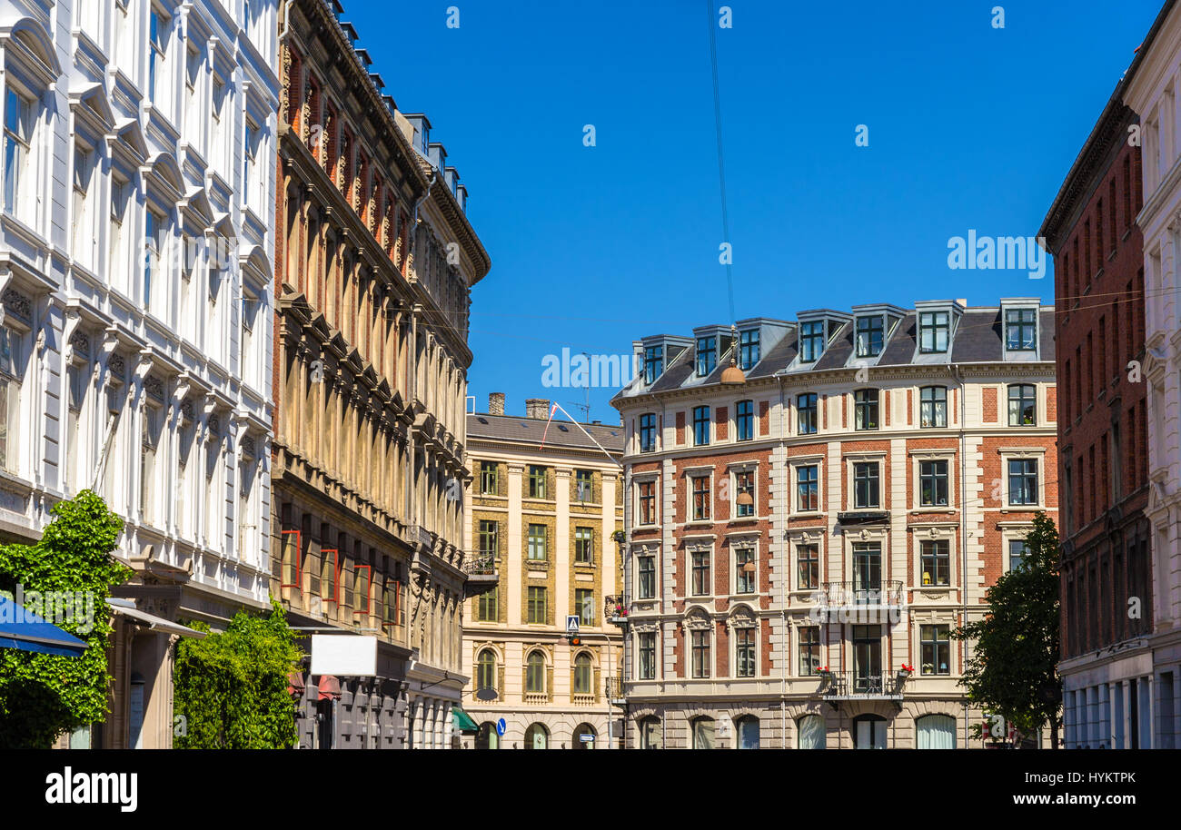 Buildings in the city center of Copenhagen, Denmark Stock Photo - Alamy
