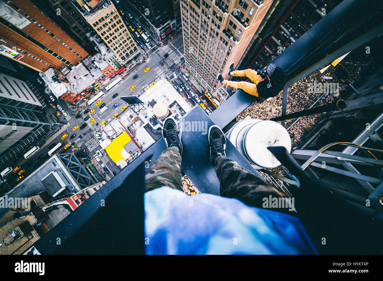 NEW YORK CITY, USA: THE SKY’s the limit for this intrepid teenager who ...