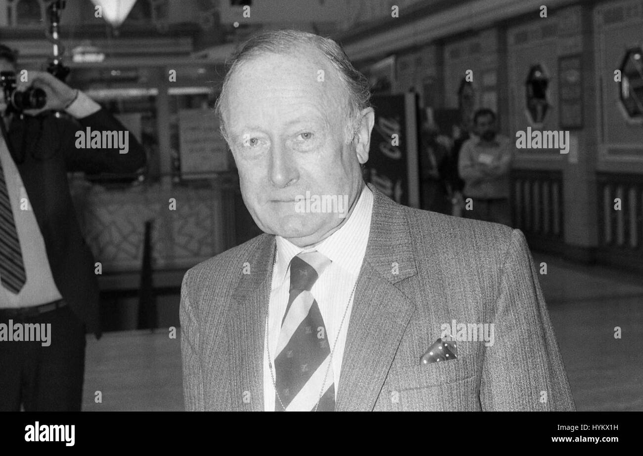 Sir Giles Shaw, Conservative party Member of Parliament for Pudsey ...