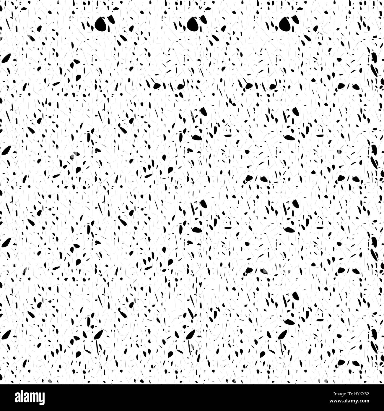 Seamless pattern, textured hand drawn black spots Stock Vector Image ...