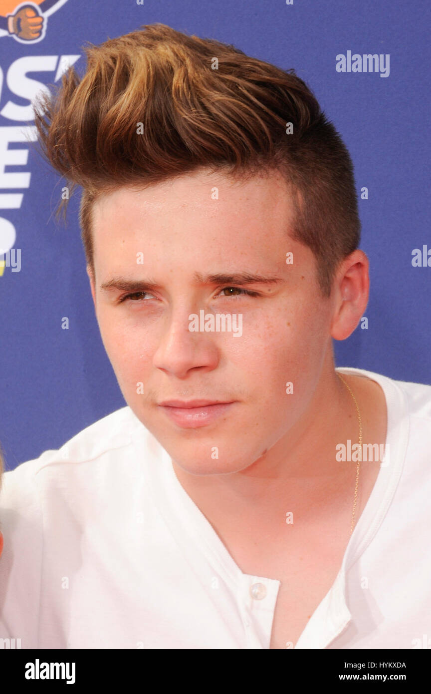 Model Brooklyn Joseph Beckham attends the 2015 Nickelodeon Kids Choice ...